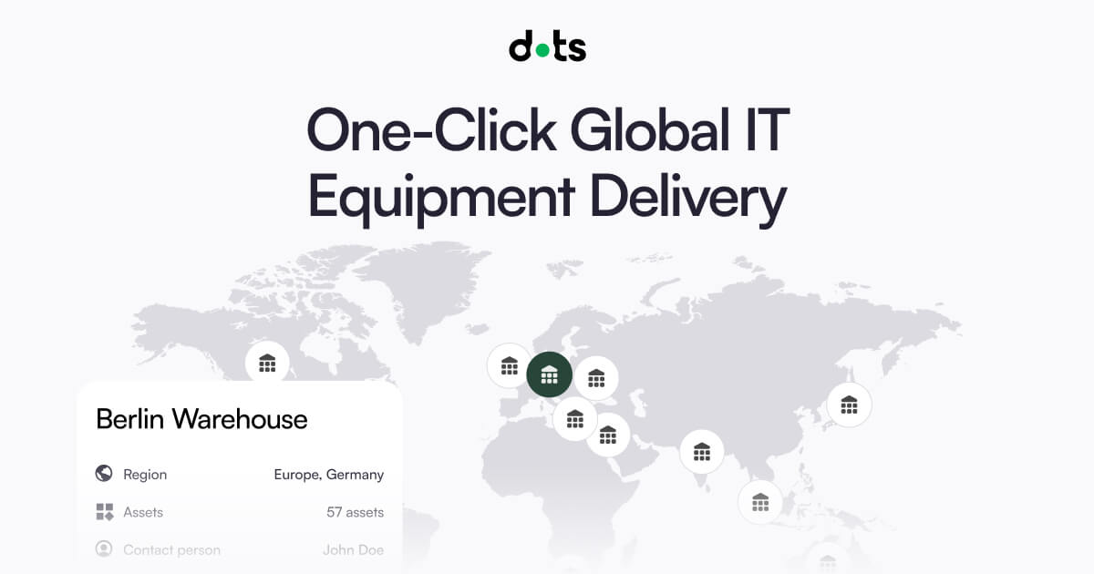 Dots Electronic Shipping for Distributed Companies Worldwide